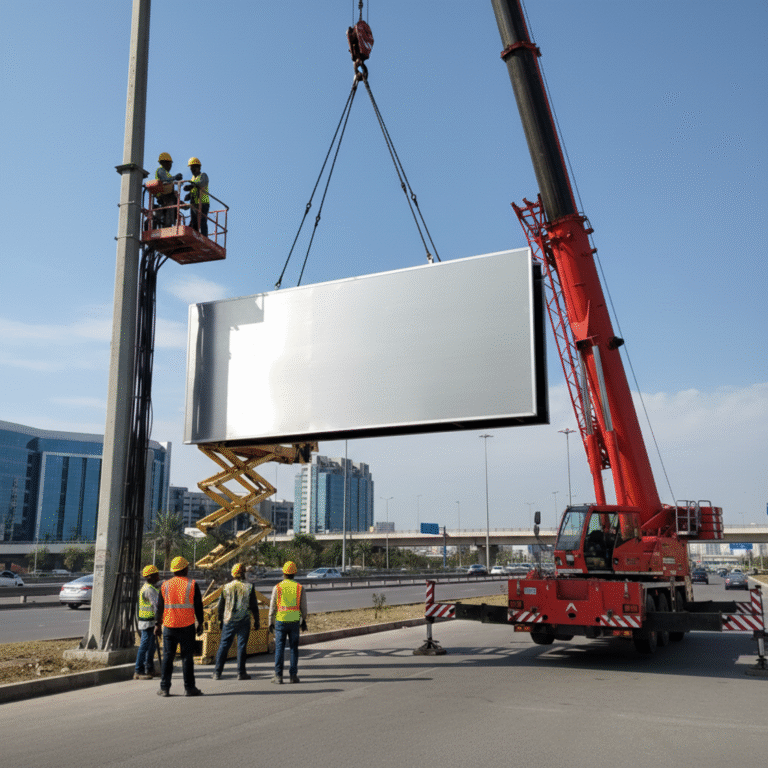 Pole Mounting Signs Mulgrave - ATL Crane Trucks